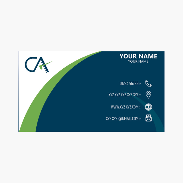 Accountants Visiting Card Design - Visiting Card Designs - Visiting Cards
