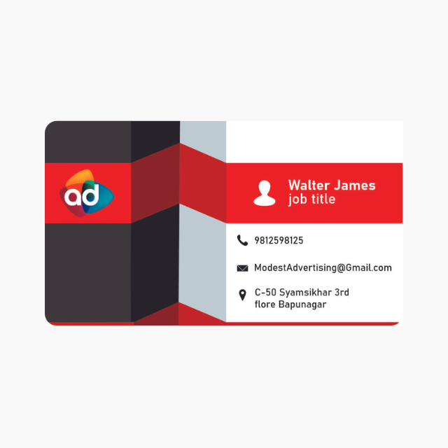 Advertising Agency Visiting Card - Visiting Card Designs - Visiting Cards