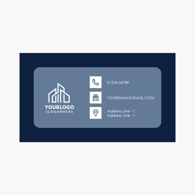 Civil Engineer Visiting card Design - Visiting Card Designs - Visiting ...