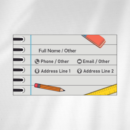 Teacher Visiting Card Design - Visiting Card Designs - Visiting Cards