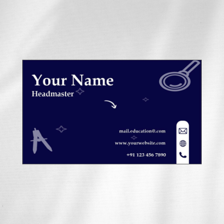 Teacher Visiting Card Design - Visiting Card Designs - Visiting Cards