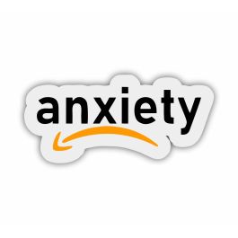 Anxiety Sticker | Health & Stress Relief Sticker | Print-on-click