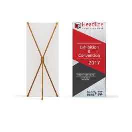 Bamboo X Banner Stands Only Hardware