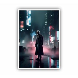 Blade Runner Poster - Cyberpunk Sci-Fi Art | Print-On-Click