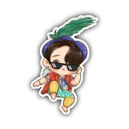 BTS Chibi Sticker - Cute & Adorable BTS Art | Print-on-Click