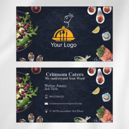 Catering Visiting Card Design 06
