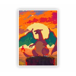 Pokémon Charizard Poster for Bold Walls & Fans – print-on-click