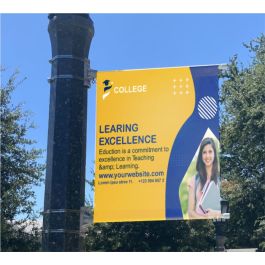 Custom College Banner for Events and Promotions |Print On Click