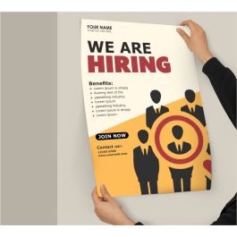 Company Hiring Poster – Find Top Talent with Eye-Catching Designs
