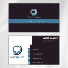 Computer Shop Visiting Card 11