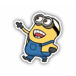 Dave The Minion Sticker – Fun & Mischievous | Print-On-Click