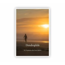 Fall in Love with Nature – Dendrophile Poster | Print-on-Click
