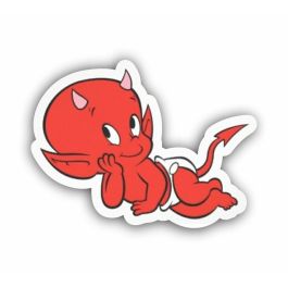 Devil Baby Sticker – Cute & Naughty | Print-On-Click