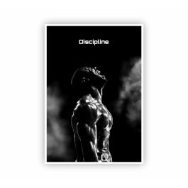Discipline Poster – Stay Motivated Every Day | Print-on-Click