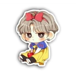 Disney Princess BTS Sticker | Print-on-Click