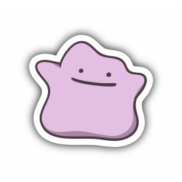 Buy Ditto Pokemon Sticker - Premium Quality | Print-on-Click