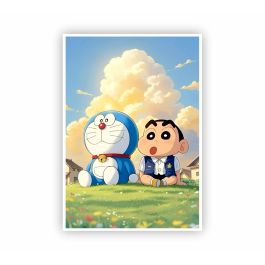 Doraemon And Shinchan Poster – Fun & Nostalgia Combine| Print-on-Click