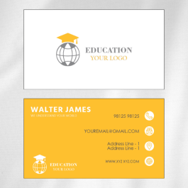 Education visiting card 7