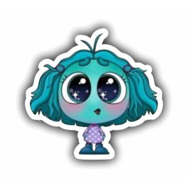 Envy Inside Out Sticker | Cute & Colorful Design | Print-On-Click
