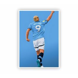 Erling Haaland Poster – Strike Big with Style | Print-on-Click