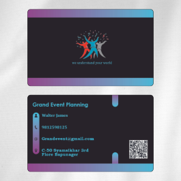 Event Company Visiting Card Design 01