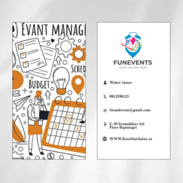 Event Company Visiting Card Design 07