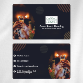 Event Company Visiting Card Design 09