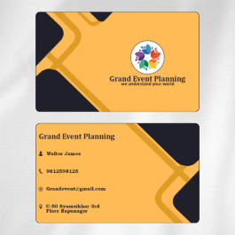 Event Company Visiting Card Design 12