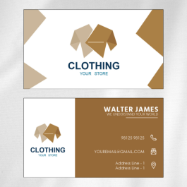 Fashion Designer Visiting Card 5a