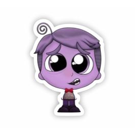 Fear Inside Out Sticker | Fun & Expressive Design | Print-On-Click