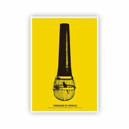 Freedom Of Speech Poster – Voice Matters | Print-on-Click