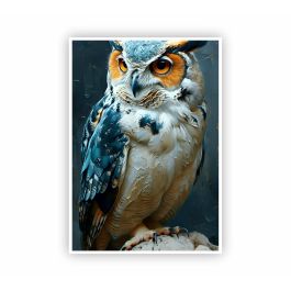 Majestic Great Horned Owl Poster | Owl Wall Art | Print-On-Click
