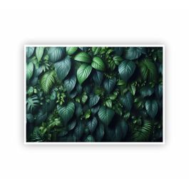 Green Leaves Texture Poster – Refresh Your Space | Print-on-Click
