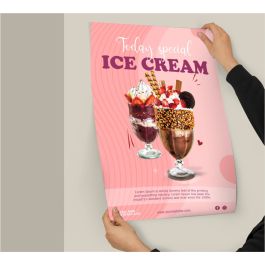 Ice-Cream Poster: Add Sweetness to Any Space | Creative Designs