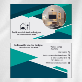 interior designer visiting card 7