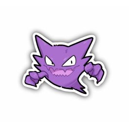 Haunter Pokemon Sticker - Perfect for Fans | Print-on-Click