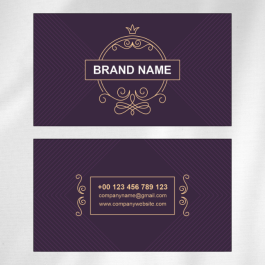 Marriage Hall Visiting Card 2