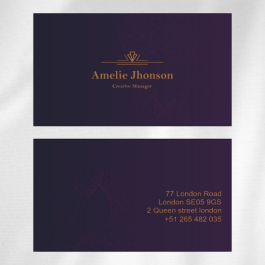 Marriage Hall Visiting Card 13