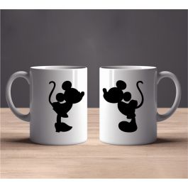 Mickey and Mini Couple Mugs – Cute & Romantic Ceramic Mug Set