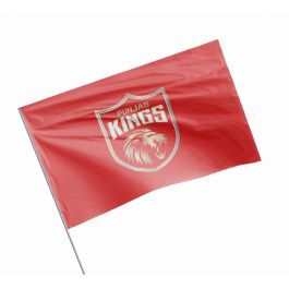 Punjab Kings Flag | Punjab Kings supporters flag | Print-On-Click