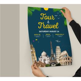 Poster For Travel Agency: Promote Your Destinations & Deals