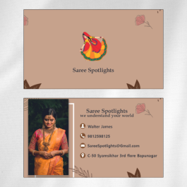 Saree Shop Visiting Card 04