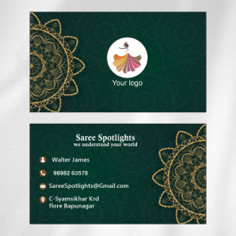 Saree Shop Visiting Card 05