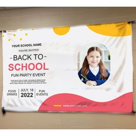 School Banner | Design Ideas, Tips, and Templates | Print On Click