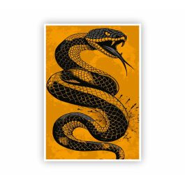 Snake Poster – Striking Serpent Wall Art | Print-On-Click
