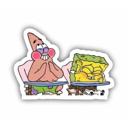 SpongeBob and Patrick Sticker | Fun Cartoon Stickers – Print-On-Click