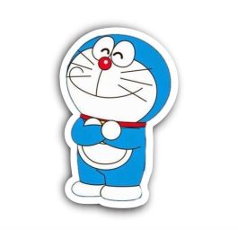 Standing Happy Doraemon Sticker – Shop at Print-On-Click