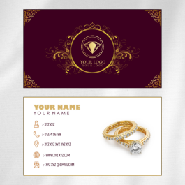 Visiting Card for Jewellery Shop2