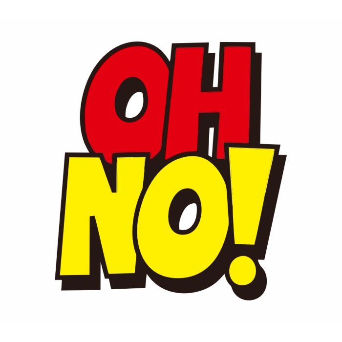 Oh No Sticker - Funny & Durable Stickers | Print-on-Click