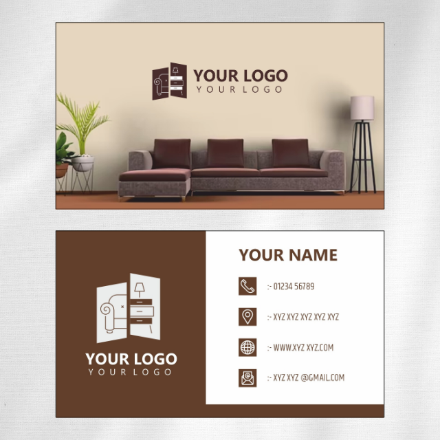 Interior Design Visiting Card Ideas